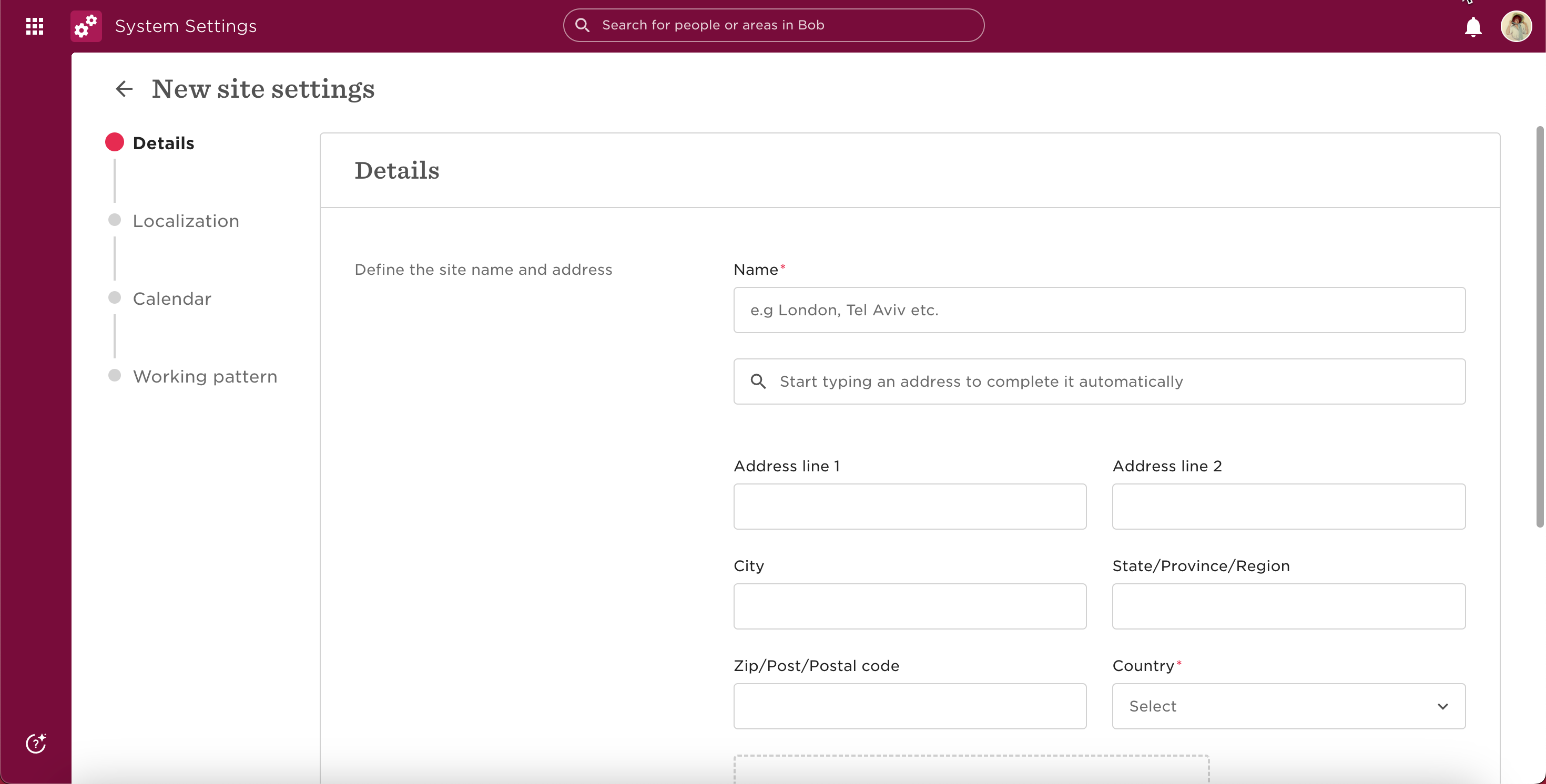 Set up postcode reporting – UK Payroll